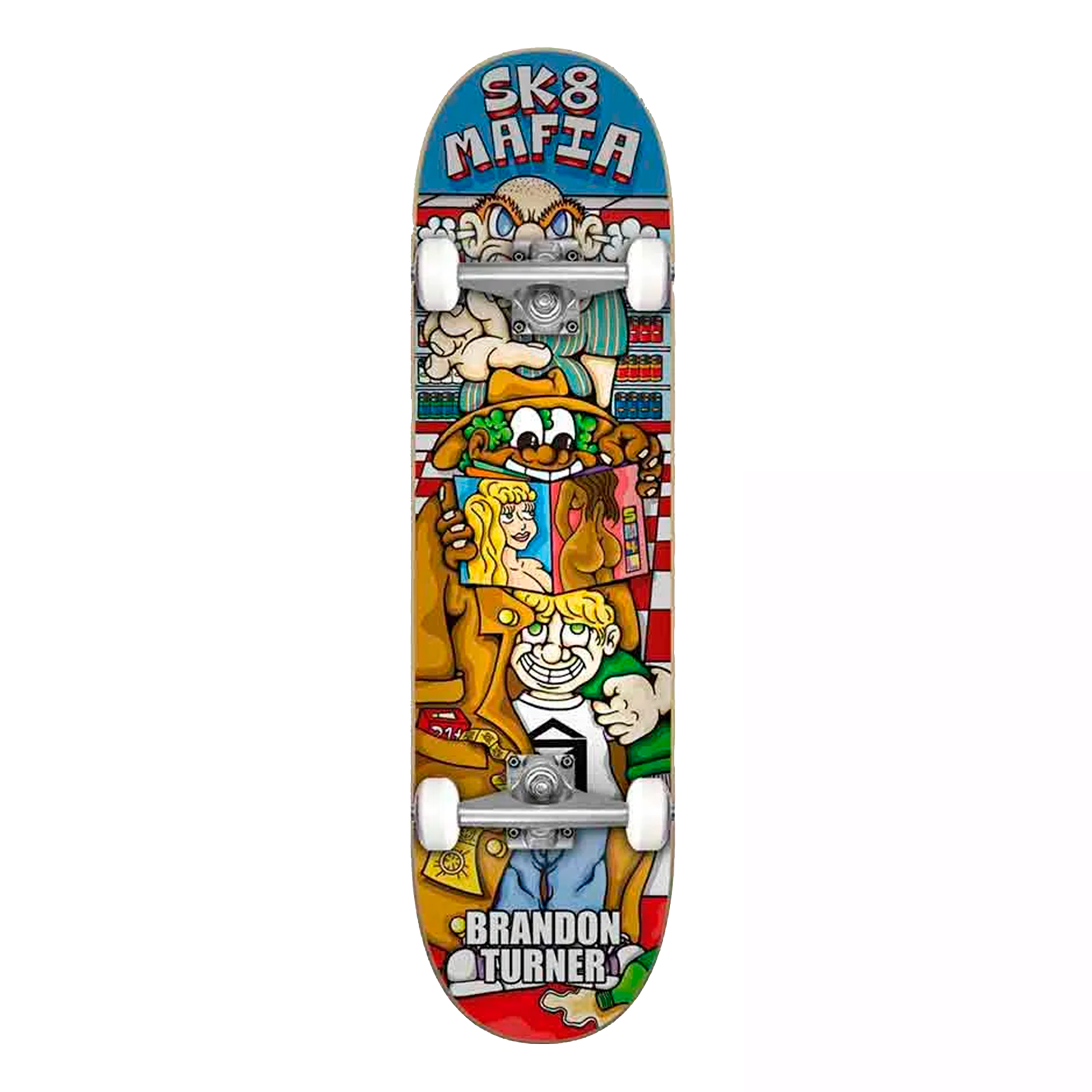 Sk8mafia Yochill Turner 7.87´´x31.6´´ skateboard | Freeway